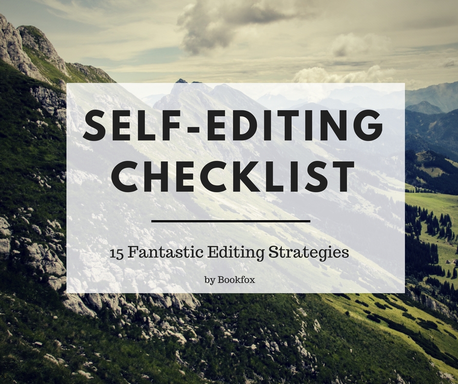 Self-Editing Checklist: 15 Innovative Ideas - Bookfox